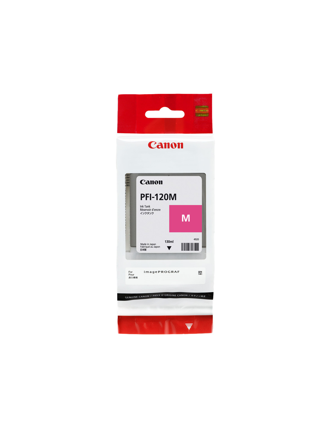 PFI-120m - Cartouche d'encre Originale Canon Magenta - 130 ml